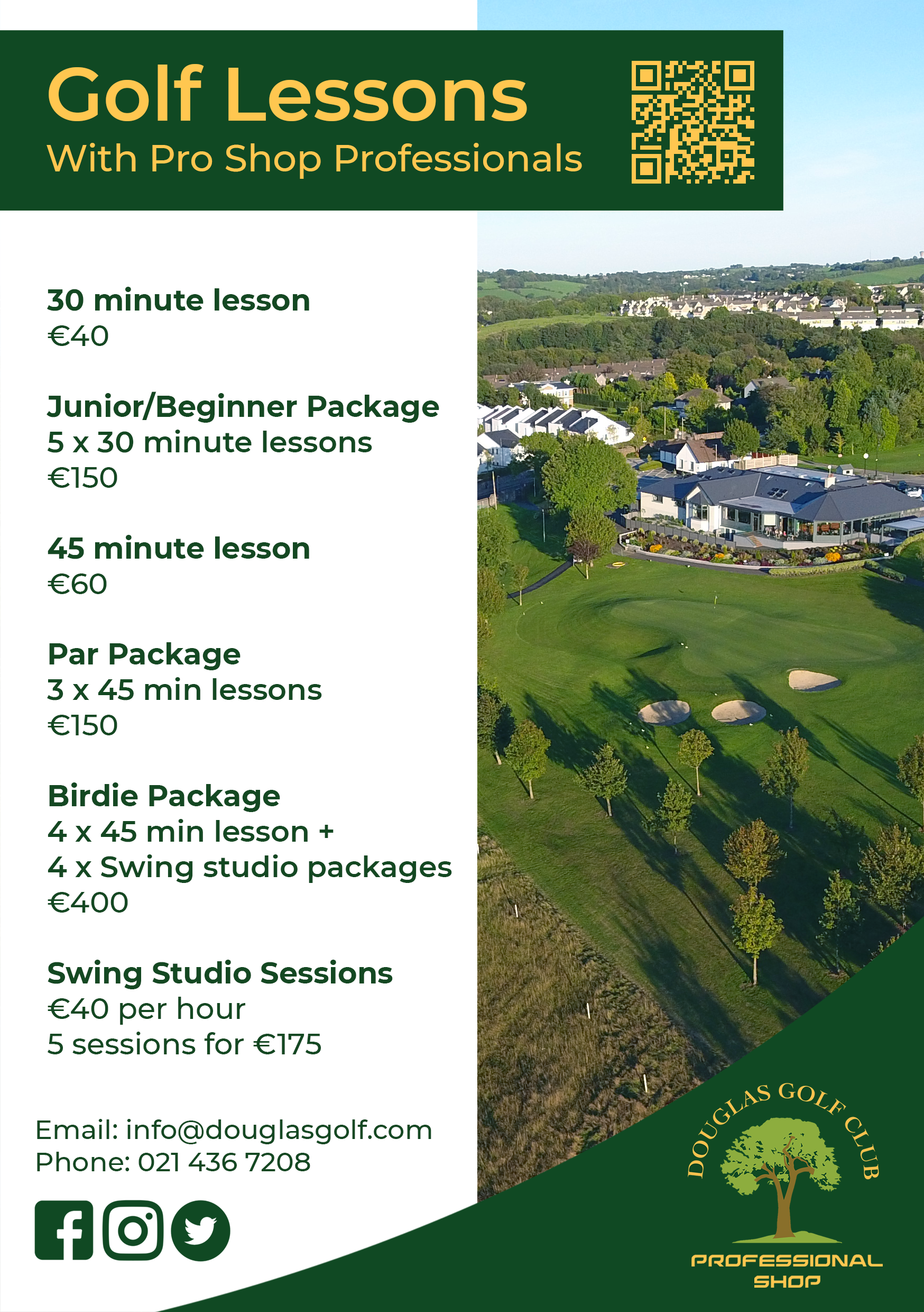 Coaching Packages - The Golf Shop @ Douglas Golf Club